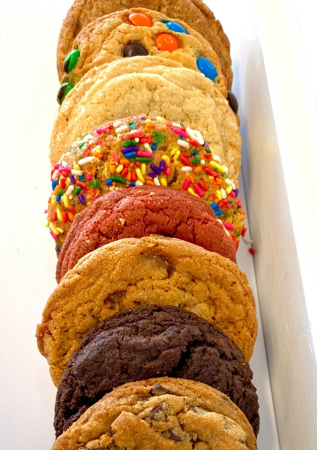 6 Fresh Baked Cookies