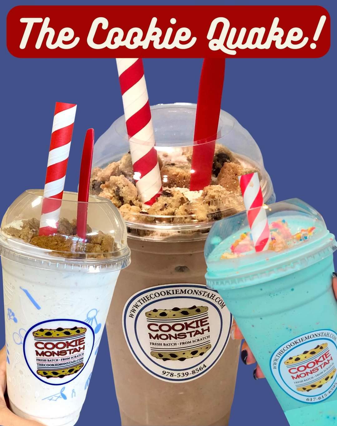 Quake | Cookie Monstah Bake Shop